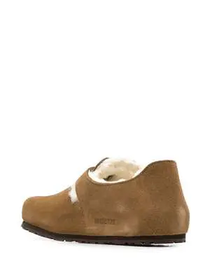 BIRKENSTOCK London Shearling-trimmed Slippers
