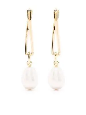 MISSOMA Baroque Pearl-twist Drop Earrings - Gold
