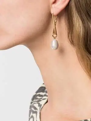 MISSOMA Baroque Pearl-twist Drop Earrings
