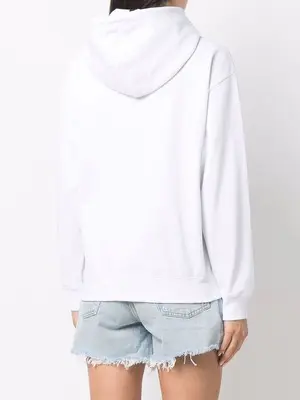 Kenzo Abstract-pattern Print Hoodie - White