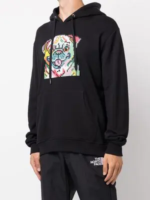 MOSTLY HEARD RARELY SEEN Rainbow Pug Pullover Hoodie