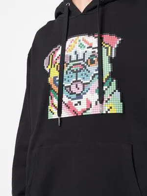 MOSTLY HEARD RARELY SEEN Rainbow Pug Pullover Hoodie