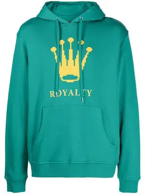 MOSTLY HEARD RARELY SEEN Crown Graphic Hoodie - Green