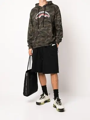 MOSTLY HEARD RARELY SEEN 8-BIT Shark Mouth Camouflage Hoodie