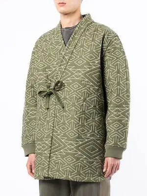 MAHARISHI Reversible Padded Wrap Jacket