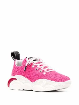 Moschino Terry Cloth Teddy Bubble Sneakers