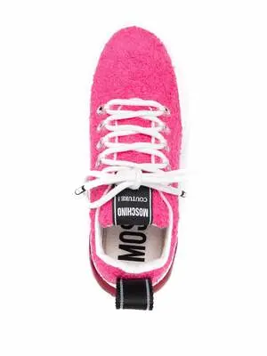 Moschino Terry Cloth Teddy Bubble Sneakers