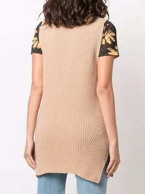 Nanushka Oversized Ribbed-knit Vest