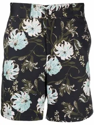 Erdem Floral-print Chino Shorts