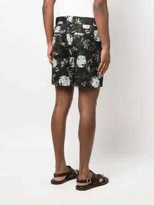 Erdem Floral-print Chino Shorts
