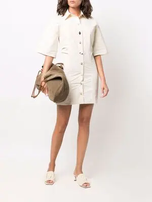Nanushka Short-sleeve Shirt Dress