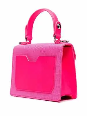 Philipp Plein Hexagon Logo-plaque Mini Top-handle Bag