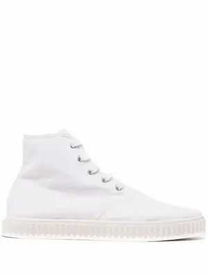 MAISON MARGIELA High-top Cotton Sneakers