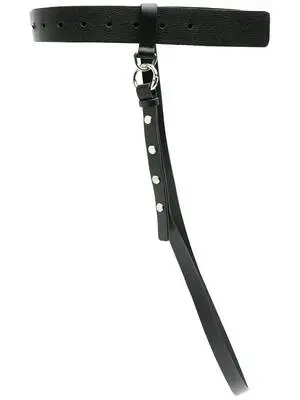 STUDIO CHOFAKIAN Leather Studio96 Belt - Black