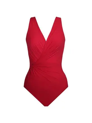 Miraclesuit Twisted Sister Esmerelda One-piece Swimsuit Grenadine
