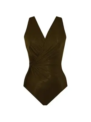 Miraclesuit Twisted Sister Esmerelda One-piece Swimsuit Nori