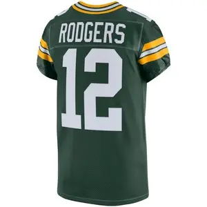 Nike Aaron Rodgers Bay Packers Vapor Elite Jersey