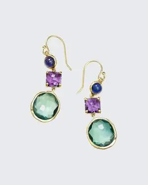Ippolita Ippolita Rock Candy 18K Gold Drop Earrings One-color