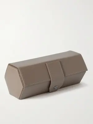 RAPPORT LONDON Vantage Leather Three-watch Roll