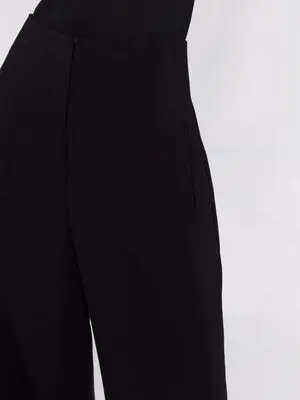 Alberta Ferretti High-waisted Straight-leg Trousers