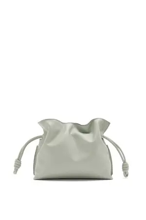 Loewe Mini Flamenco Clutch Ash Grey