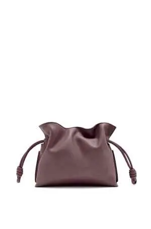 Loewe Mini Flamenco Clutch Prune