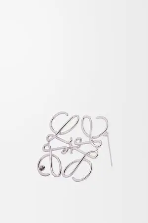 Loewe Anagram Brooch - Palladium