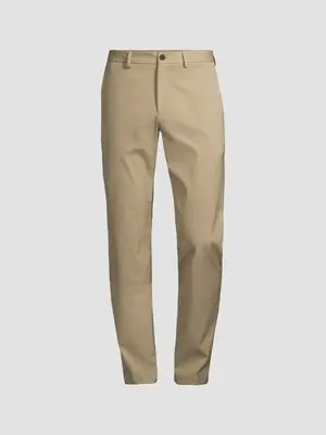 Theory Zaine Neoteric Slim-fit Pants - Bark