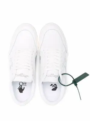 Off-White Vulcanized Low-top Sneakers - White