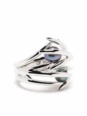 SHAUN LEANE Hook Pearl Ring