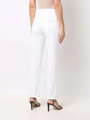 Dolce & Gabbana Distressed Boyfriend Jeans - White