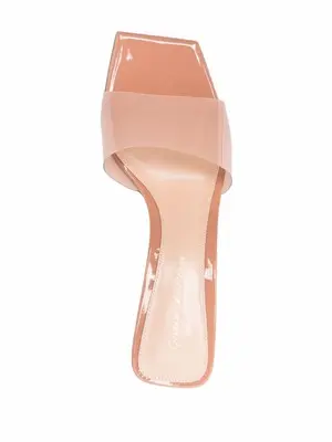 GIANVITO ROSSI Cosmic 55mm Mules - Neutrals
