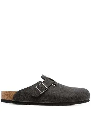 BIRKENSTOCK Boston Felt Clogs - Grey