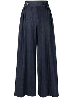 MAISON MARGIELA Wide Leg Denim Trousers