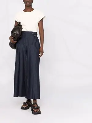 MAISON MARGIELA Wide Leg Denim Trousers