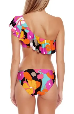 Trina Turk Gemini One-shoulder Bikini Top