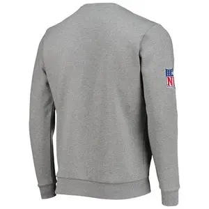 STARTER New Orleans Saints Locker Room Throwback End Zone Pullover Sweatshirt