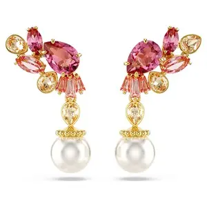 SWAROVSKI Swarovski Gema Drop Earrings Pink