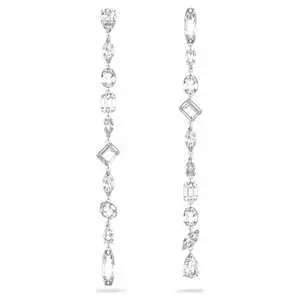 SWAROVSKI Swarovski Gema Drop Earrings White