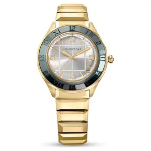 SWAROVSKI Bracelet Watch Gold Tone