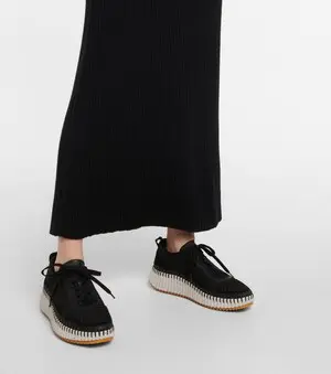 Chloé Nama Sneakers - Black