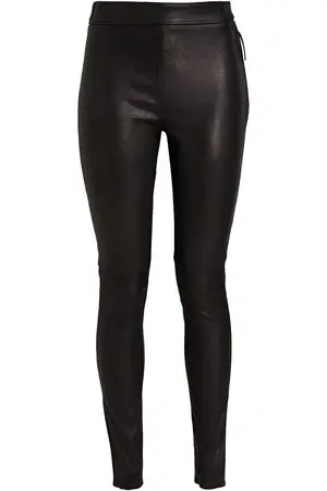 Roberto Cavalli Leather Skinny Pants