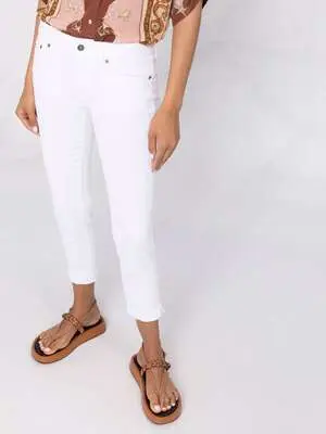 DONDUP Cropped Denim Jeans