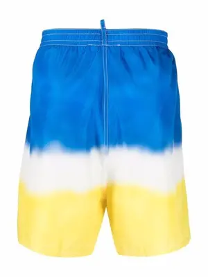 Dsquared2 Spray-paint Print Swim Shorts
