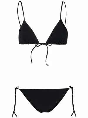LIDO Self-tie Mid-rise Bikini - Black