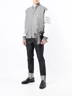 Thom Browne 4-bar Stripe Bomber Jacket