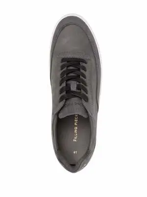 Filling Pieces Leather Low-top Sneakers - Grey
