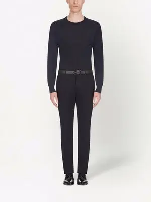 Dolce & Gabbana Cashmere Crew Neck Sweater - Blue