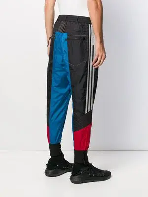 Y3 Colourblock Tapered Track Pants