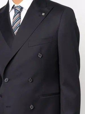 Tagliatore Fitted Double-breasted Suit